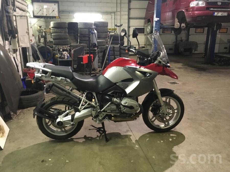 BMW R 1200GS 2004 in Riga, with an engine capacity of 1.17 L and mileage of 0 thousand km for 5000 €, photo 8 on AUTOMOTO.COM.LV
