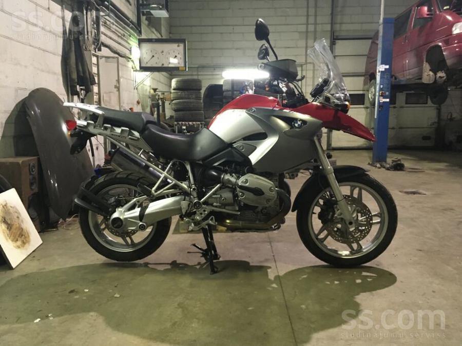 BMW R 1200GS 2004 in Riga, with an engine capacity of 1.17 L and mileage of 0 thousand km for 5000 €, photo 9 on AUTOMOTO.COM.LV