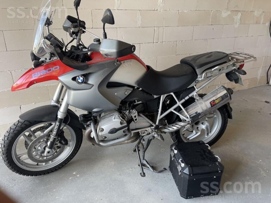 BMW R 1200GS 2005 in Riga, with an engine capacity of 1.20 L and mileage of 0 thousand km for 4800 €, photo 1 on AUTOMOTO.COM.LV