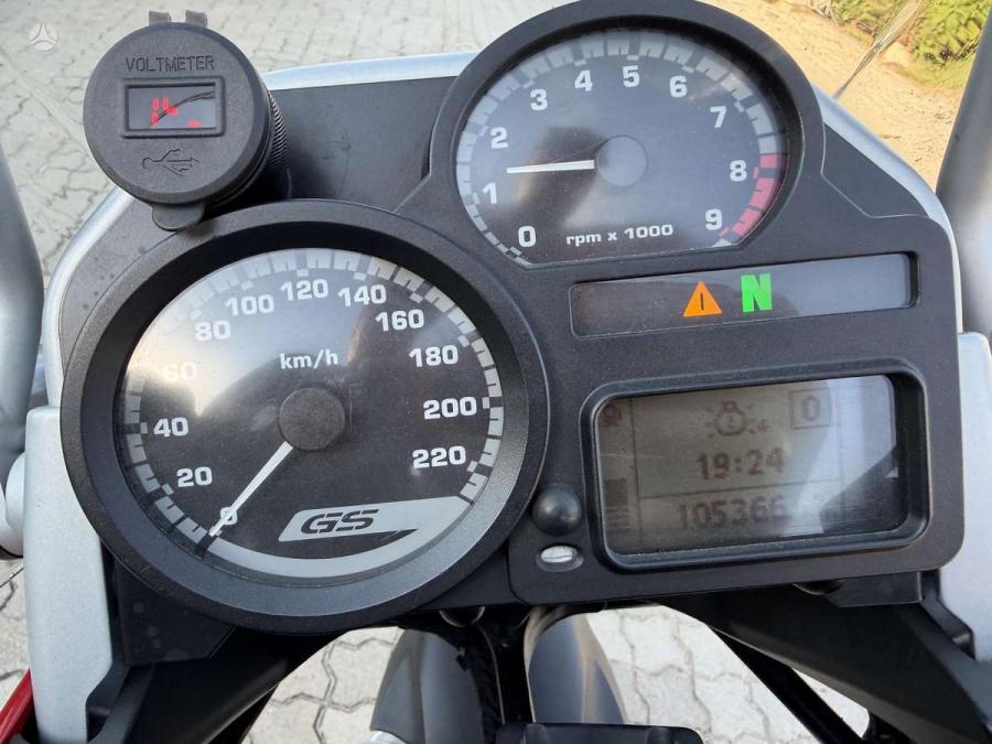 БМВ R 1200GS 2005 в Таураге, объемом двигателя 1.20 л и пробегом 105 тыс. км за 3999 €, фото 7 на AUTOMOTO.COM.LV