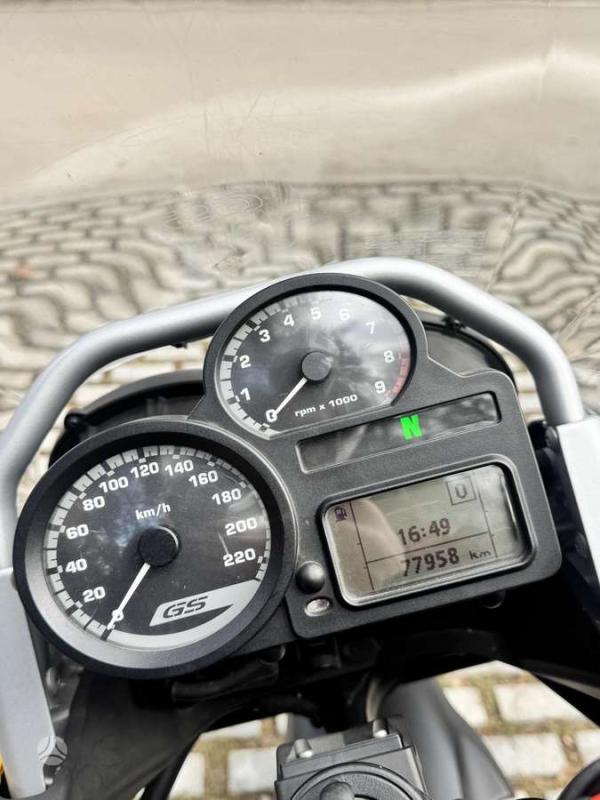 BMW R 1200GS 2005 in Kaunas, with an engine capacity of 1.20 L and mileage of 78 thousand km for 3750 €, photo 10 on AUTOMOTO.COM.LV