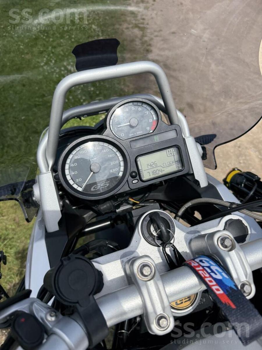 БМВ R 1200GS 2008 в Резекне, объемом двигателя 1.17 л и пробегом 0 тыс. км за 6900 €, фото 7 на AUTOMOTO.COM.LV