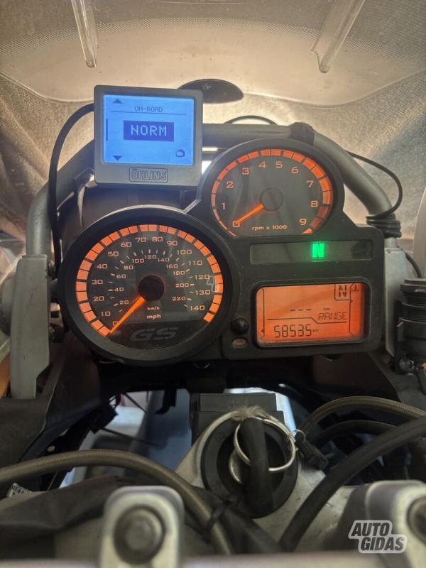 BMW R 1200GS 2008 Viļņa, ar dzinēja tilpumu 1.20 L un nobraukumu 59 tūkst. km par 3500 €, foto 2 vietnē AUTOMOTO.COM.LV