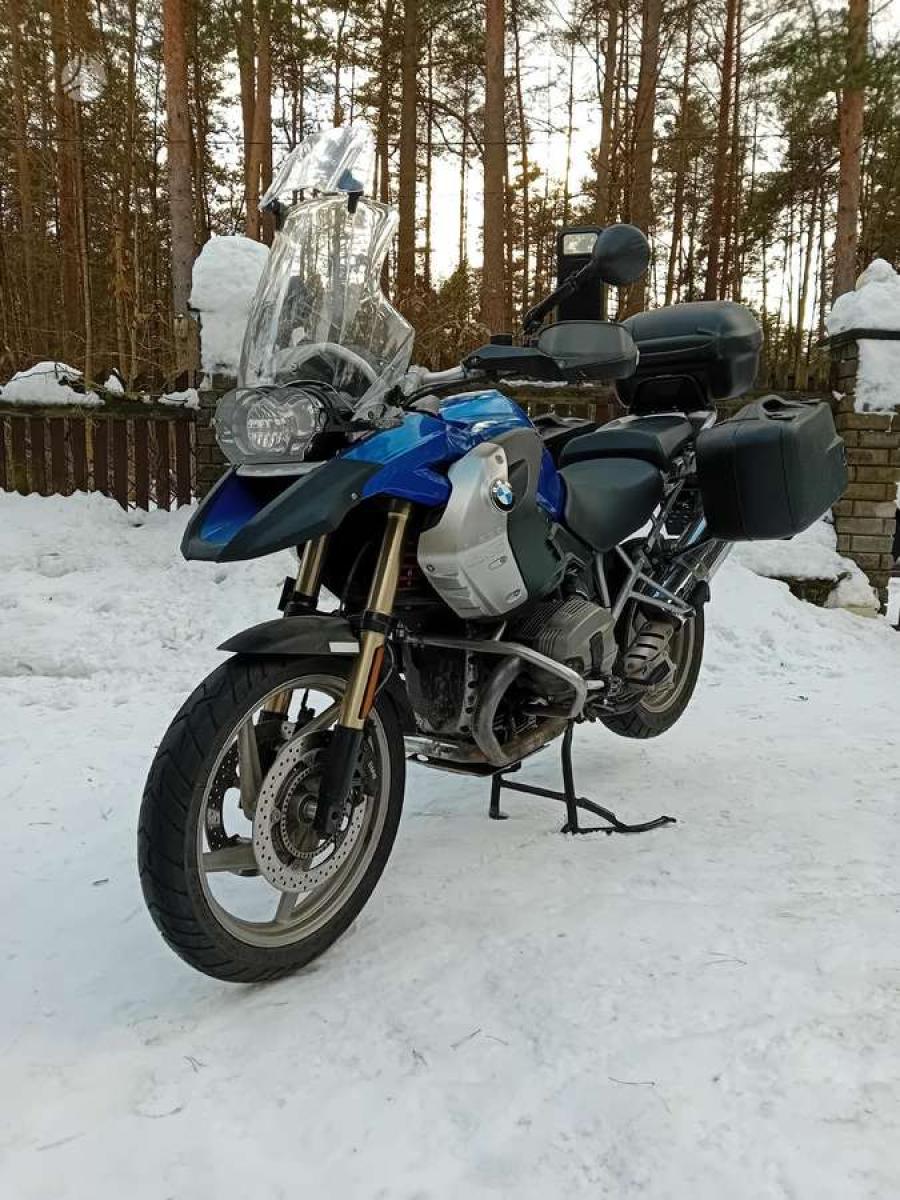 BMW R 1200GS 2012 Viļņa, ar dzinēja tilpumu 0.00 L un nobraukumu 105 tūkst. km par 6200 €, foto 1 vietnē AUTOMOTO.COM.LV