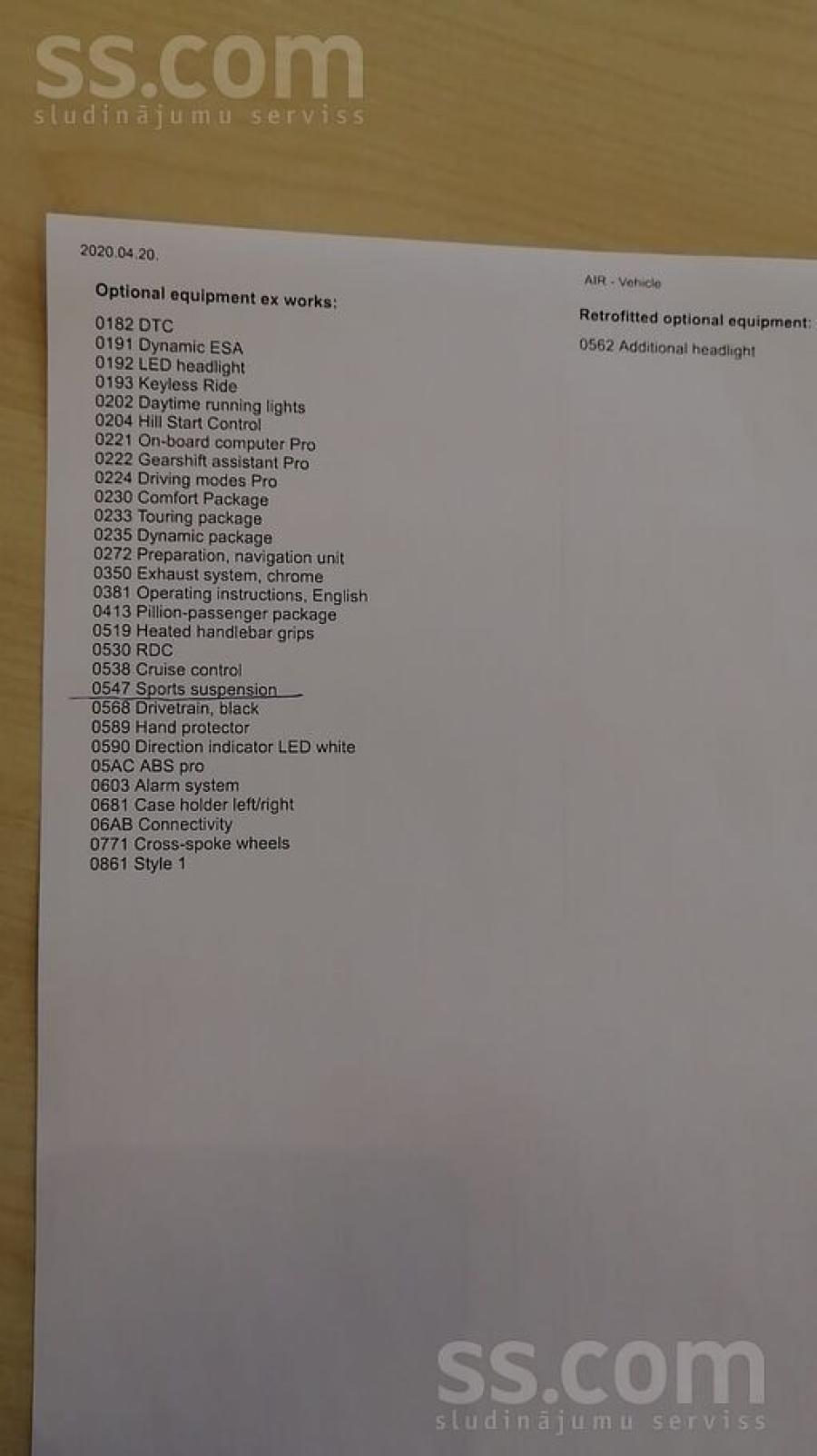 БМВ R 1200GS 2018 в Рига, объемом двигателя 1.20 л и пробегом 0 тыс. км за 13520 €, фото 9 на AUTOMOTO.COM.LV