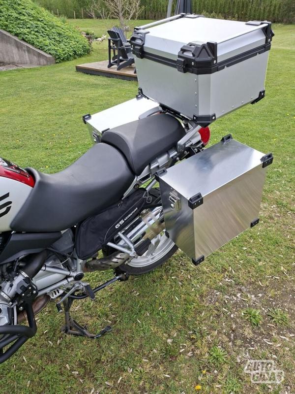 Red BMW R 1200GS 2004 in Kretinga, with an engine capacity of 1.20 L and mileage of 122 thousand km for 4000 €, photo 4 on AUTOMOTO.COM.LV