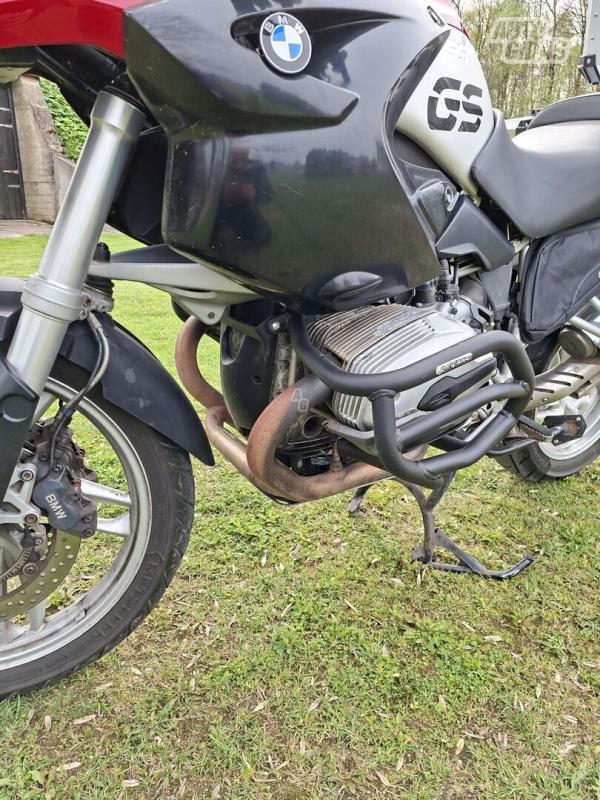 Red BMW R 1200GS 2004 in Kretinga, with an engine capacity of 1.20 L and mileage of 122 thousand km for 4000 €, photo 5 on AUTOMOTO.COM.LV