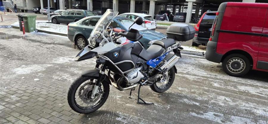 Белый БМВ R 1200GS 2006 в Вильнюс, объемом двигателя 1.20 л и пробегом 109 тыс. км за 5500 €, фото 2 на AUTOMOTO.COM.LV