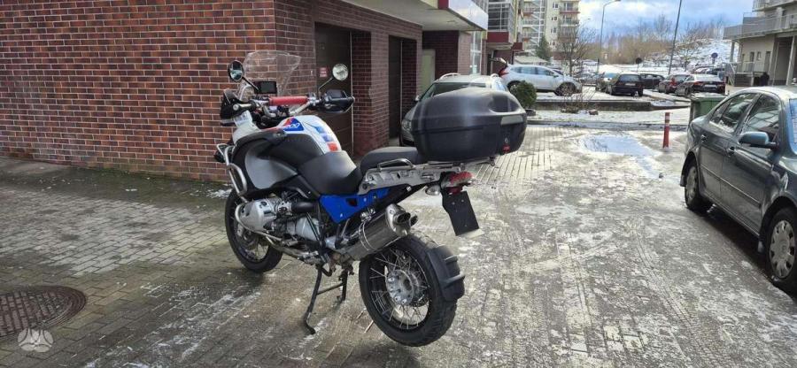 Balts BMW R 1200GS 2006 Viļņa, ar dzinēja tilpumu 1.20 L un nobraukumu 109 tūkst. km par 5500 €, foto 3 vietnē AUTOMOTO.COM.LV
