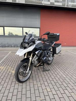 Белый БМВ R 1200GS 2014 в Клайпеда, объемом двигателя 1.20 л и пробегом 78 тыс. км за 8300 €, фото  на AUTOMOTO.COM.LV