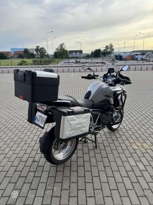 Белый БМВ R 1200GS 2014 в Клайпеда, объемом двигателя 1.20 л и пробегом 78 тыс. км за 8300 €, фото 3 на AUTOMOTO.COM.LV