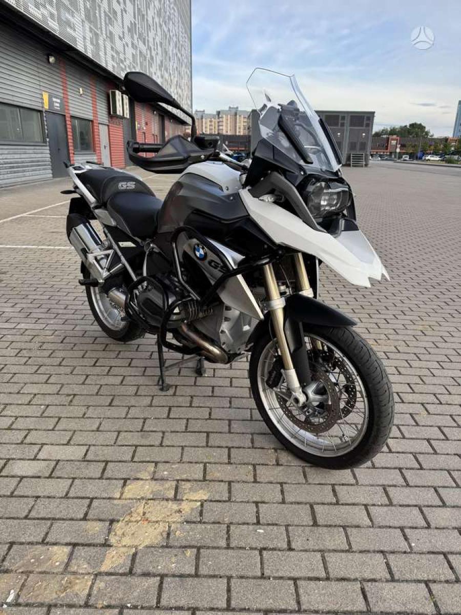 Белый БМВ R 1200GS 2014 в Клайпеда, объемом двигателя 1.20 л и пробегом 78 тыс. км за 8300 €, фото 12 на AUTOMOTO.COM.LV