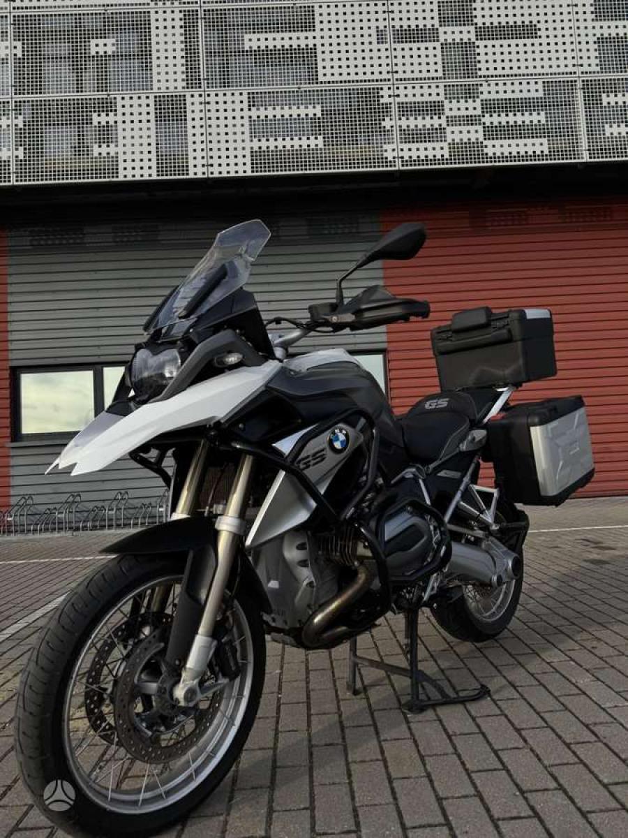 Белый БМВ R 1200GS 2014 в Клайпеда, объемом двигателя 1.20 л и пробегом 78 тыс. км за 8300 €, фото 14 на AUTOMOTO.COM.LV