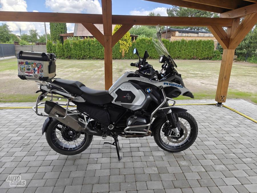White BMW R 1200GS 2016 in Vilnius, with an engine capacity of 1.20 L and mileage of 59 thousand km for 10000 €, photo 5 on AUTOMOTO.COM.LV