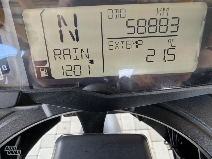 White BMW R 1200GS 2016 in Vilnius, with an engine capacity of 1.20 L and mileage of 59 thousand km for 10000 €, photo 13 on AUTOMOTO.COM.LV