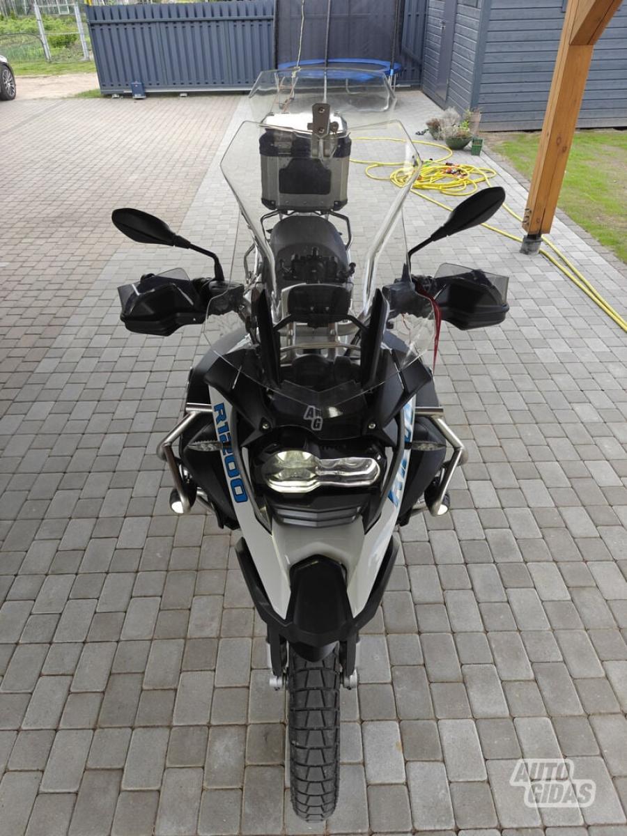 White BMW R 1200GS 2016 in Vilnius, with an engine capacity of 1.20 L and mileage of 59 thousand km for 10000 €, photo 21 on AUTOMOTO.COM.LV