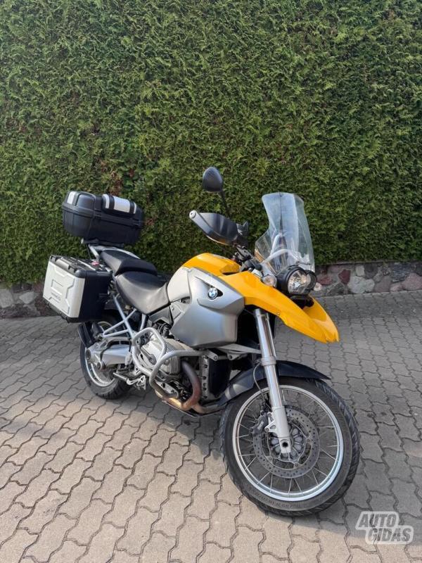 Dzeltens BMW R 1200GS 2006 Vilkaviškis, ar dzinēja tilpumu 1.20 L un nobraukumu 77 tūkst. km par 4400 €, foto 1 vietnē AUTOMOTO.COM.LV