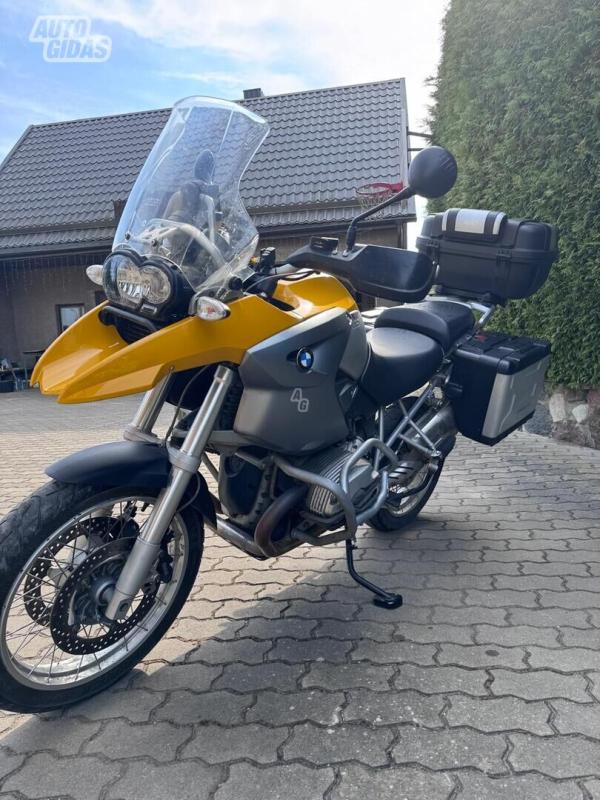 Dzeltens BMW R 1200GS 2006 Vilkaviškis, ar dzinēja tilpumu 1.20 L un nobraukumu 77 tūkst. km par 4400 €, foto 3 vietnē AUTOMOTO.COM.LV