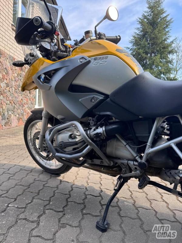 Dzeltens BMW R 1200GS 2006 Vilkaviškis, ar dzinēja tilpumu 1.20 L un nobraukumu 77 tūkst. km par 4400 €, foto 9 vietnē AUTOMOTO.COM.LV