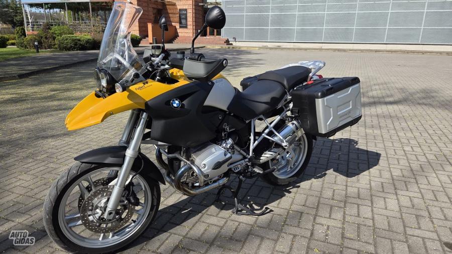 Yellow BMW R 1200GS 2006 in Marijampole, with an engine capacity of 1.20 L and mileage of 44 thousand km for 6200 €, photo 4 on AUTOMOTO.COM.LV