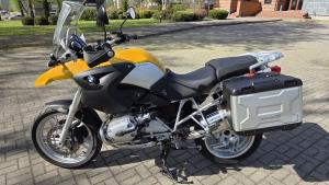 Yellow BMW R 1200GS 2006 in Marijampole, with an engine capacity of 1.20 L and mileage of 44 thousand km for 6200 €, photo 8 on AUTOMOTO.COM.LV