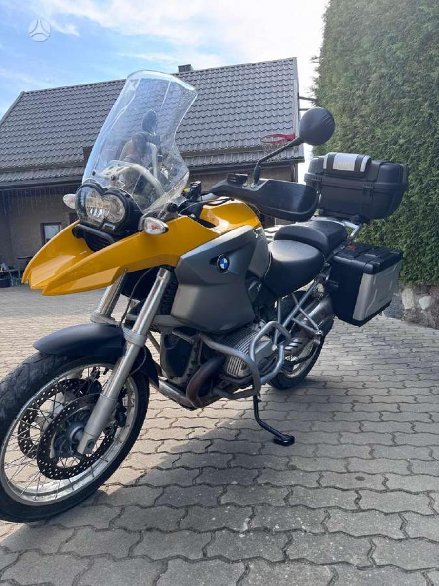 Желтый БМВ R 1200GS 2006 в Вилкавишкис, объемом двигателя 1.20 л и пробегом 77 тыс. км за 3800 €, фото 6 на AUTOMOTO.COM.LV