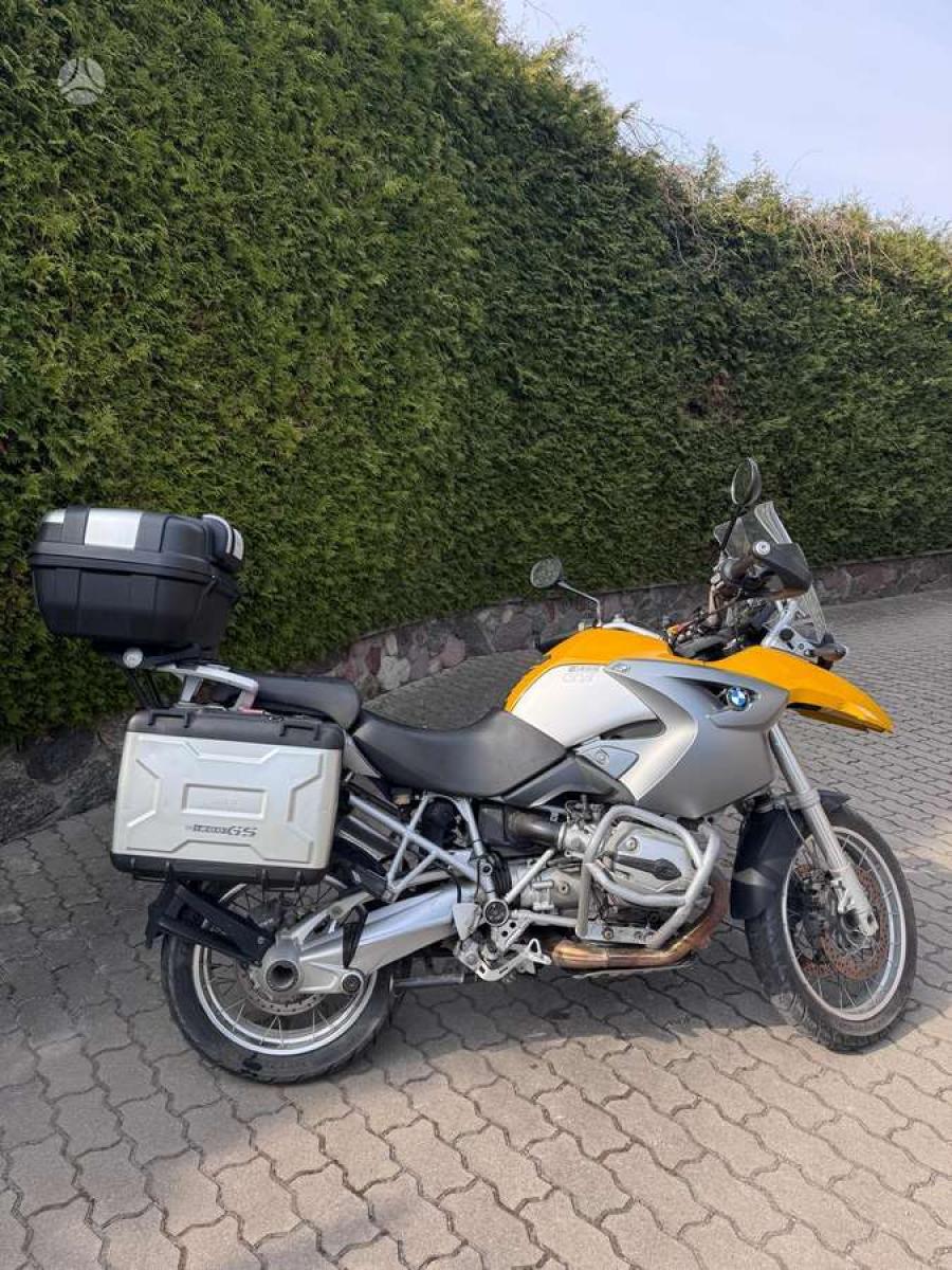 Желтый БМВ R 1200GS 2006 в Вилкавишкис, объемом двигателя 1.20 л и пробегом 77 тыс. км за 3800 €, фото 18 на AUTOMOTO.COM.LV
