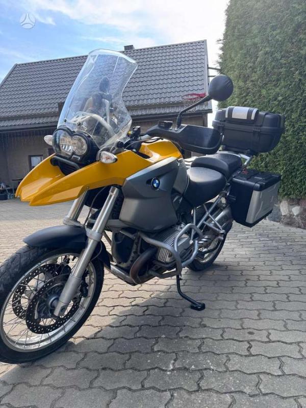 Желтый БМВ R 1200GS 2006 в Вилкавишкис, объемом двигателя 1.20 л и пробегом 77 тыс. км за 3800 €, фото 6 на AUTOMOTO.COM.LV
