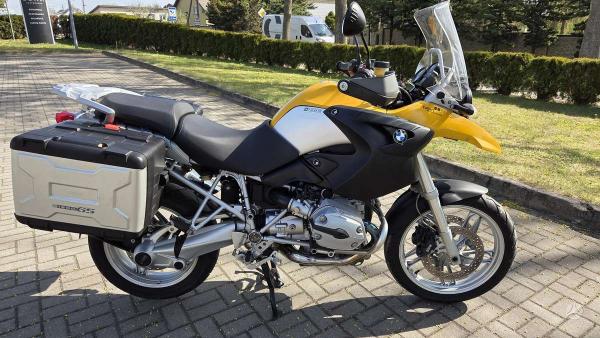 Yellow BMW R 1200GS 2006 in Marijampole, with an engine capacity of 1.20 L and mileage of 47 thousand km for 4800 €, photo 1 on AUTOMOTO.COM.LV