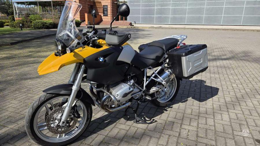 Yellow BMW R 1200GS 2006 in Marijampole, with an engine capacity of 1.20 L and mileage of 47 thousand km for 4800 €, photo 5 on AUTOMOTO.COM.LV