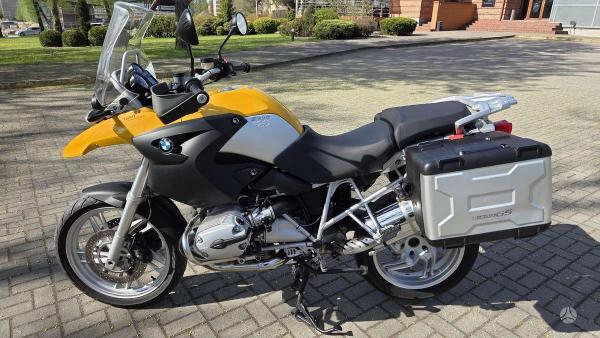 Yellow BMW R 1200GS 2006 in Marijampole, with an engine capacity of 1.20 L and mileage of 47 thousand km for 4800 €, photo 6 on AUTOMOTO.COM.LV