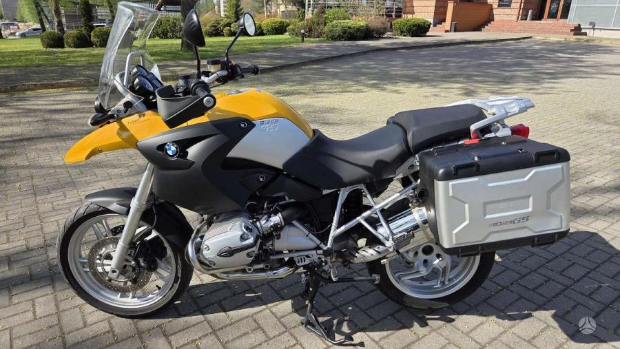 Yellow BMW R 1200GS 2006 in Marijampole, with an engine capacity of 1.20 L and mileage of 47 thousand km for 4800 €, photo 7 on AUTOMOTO.COM.LV