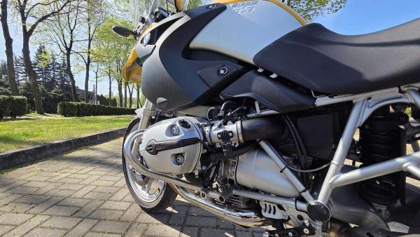 Yellow BMW R 1200GS 2006 in Marijampole, with an engine capacity of 1.20 L and mileage of 47 thousand km for 4800 €, photo 8 on AUTOMOTO.COM.LV