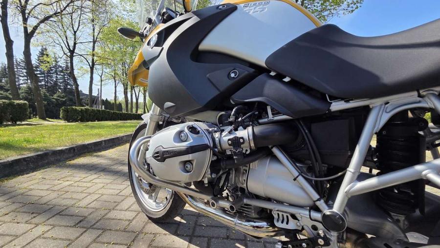 Yellow BMW R 1200GS 2006 in Marijampole, with an engine capacity of 1.20 L and mileage of 47 thousand km for 4800 €, photo 9 on AUTOMOTO.COM.LV