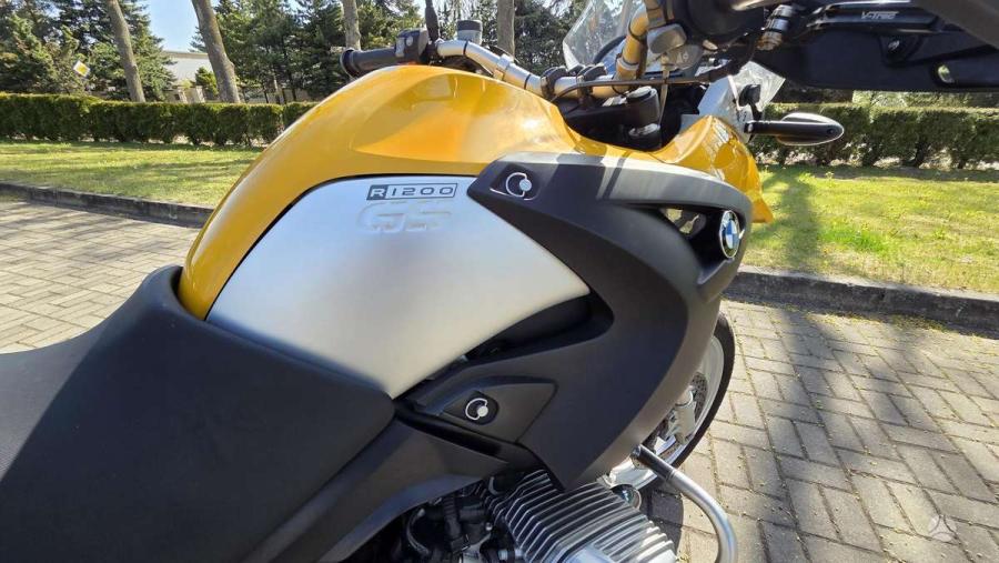 Yellow BMW R 1200GS 2006 in Marijampole, with an engine capacity of 1.20 L and mileage of 47 thousand km for 4800 €, photo 16 on AUTOMOTO.COM.LV