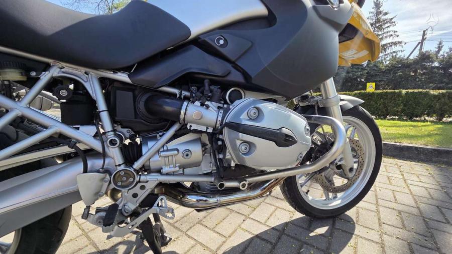 Yellow BMW R 1200GS 2006 in Marijampole, with an engine capacity of 1.20 L and mileage of 47 thousand km for 4800 €, photo 17 on AUTOMOTO.COM.LV