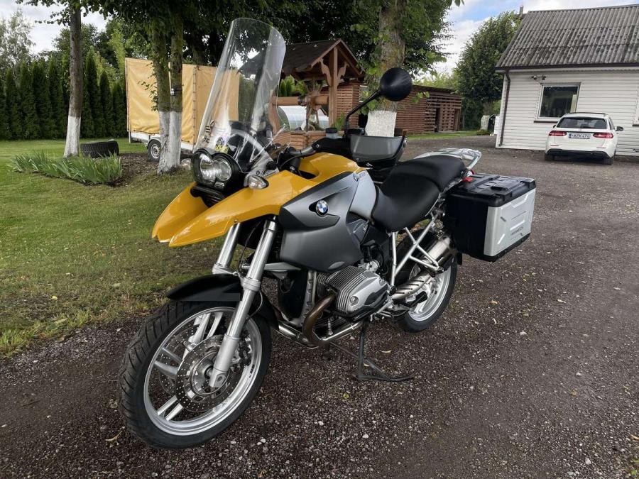 Желтый БМВ R 1200GS 2006 в Куршенай, объемом двигателя 1.20 л и пробегом 80 тыс. км за 3800 €, фото 4 на AUTOMOTO.COM.LV