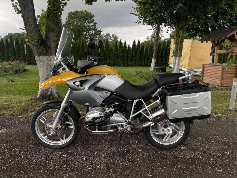 Желтый БМВ R 1200GS 2006 в Куршенай, объемом двигателя 1.20 л и пробегом 80 тыс. км за 3800 €, фото 5 на AUTOMOTO.COM.LV