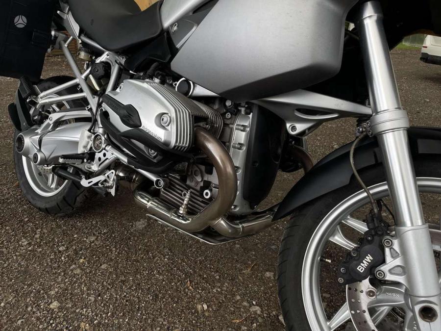 Yellow BMW R 1200GS 2006 in Kursenai, with an engine capacity of 1.20 L and mileage of 80 thousand km for 3600 €, photo 13 on AUTOMOTO.COM.LV