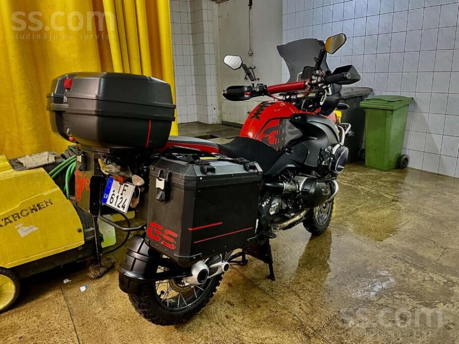 BMW R 1200GSA 2006 in Liepaja, with an engine capacity of 1.20 L and mileage of 0 thousand km for 5900 €, photo 10 on AUTOMOTO.COM.LV