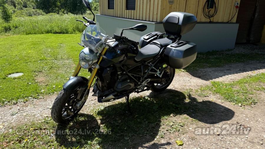 Grey BMW R 1200R 2016 in Tallinn, with an engine capacity of 1.17 L and mileage of 34 thousand km for 8500 €, photo 10 on AUTOMOTO.COM.LV