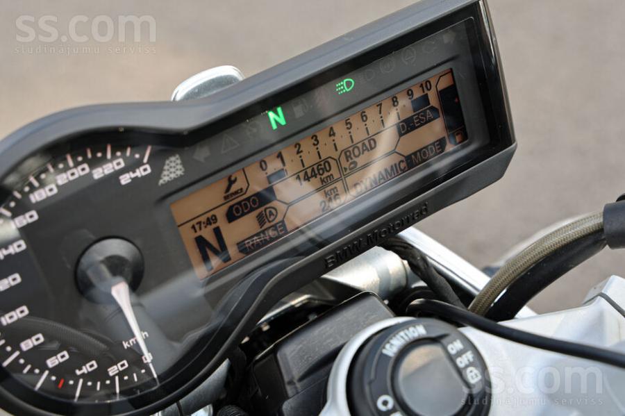 BMW R 1200R 2015 in Jelgava, with an engine capacity of 1.17 L and mileage of 0 thousand km for 9700 €, photo 10 on AUTOMOTO.COM.LV