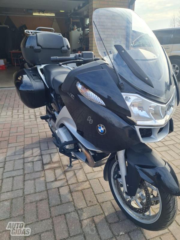 Black BMW R 1200RT 2007 in Raseiniai, with an engine capacity of 1.20 L and mileage of 91 thousand km for 4300 €, photo 1 on AUTOMOTO.COM.LV