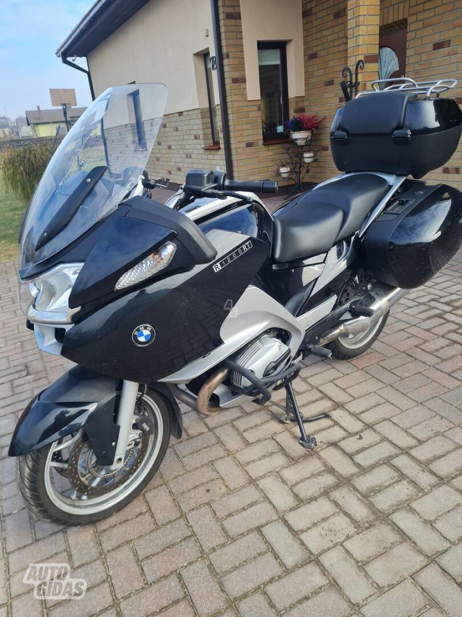 Melns BMW R 1200RT 2007 Raseiniai, ar dzinēja tilpumu 1.20 L un nobraukumu 91 tūkst. km par 4300 €, foto 4 vietnē AUTOMOTO.COM.LV