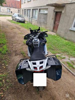 Blue BMW R 1200RT 2012 in Kupiskis, with an engine capacity of 1.17 L and mileage of 105 thousand km for 6300 €, photo 6 on AUTOMOTO.COM.LV