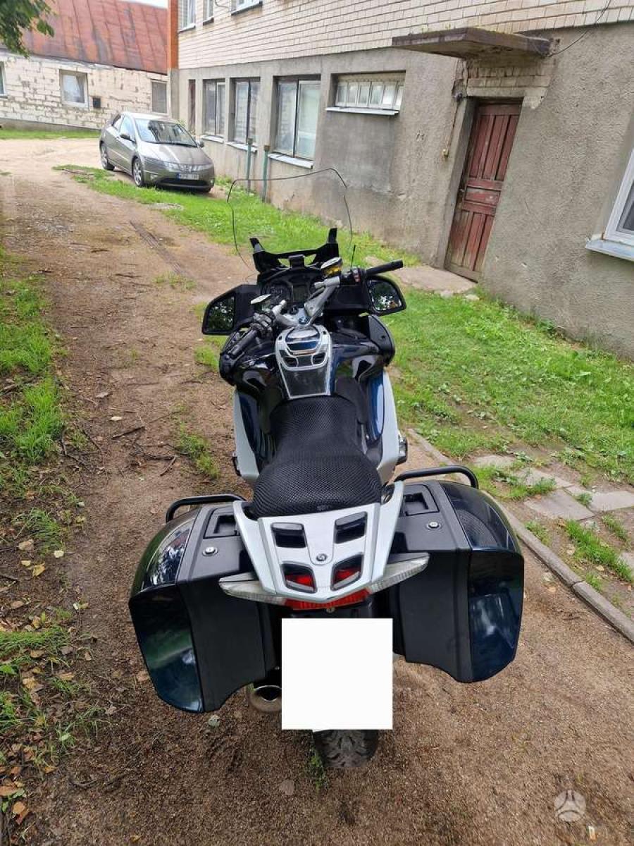 Blue BMW R 1200RT 2012 in Kupiskis, with an engine capacity of 1.17 L and mileage of 105 thousand km for 6300 €, photo 6 on AUTOMOTO.COM.LV