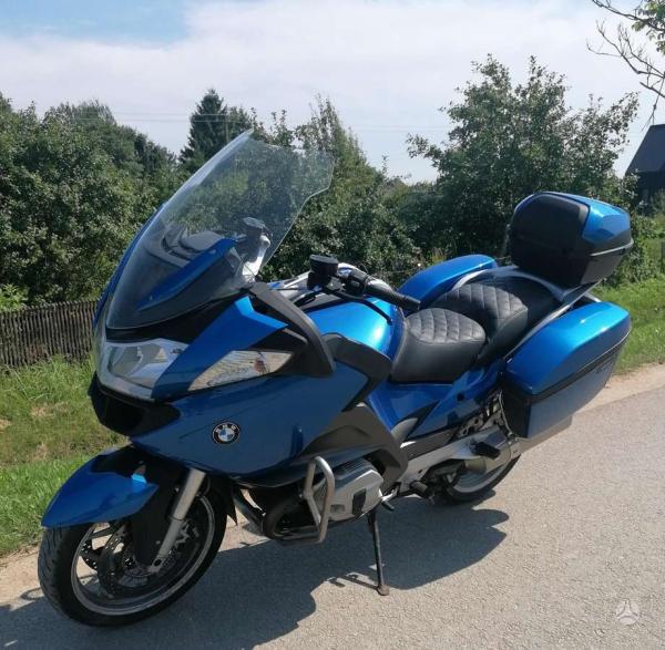 Blue BMW R 1200RT 2014 in Taurage, with an engine capacity of 1.20 L and mileage of 48 thousand km for 4200 €, photo 4 on AUTOMOTO.COM.LV