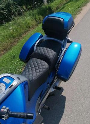 Blue BMW R 1200RT 2014 in Taurage, with an engine capacity of 1.20 L and mileage of 48 thousand km for 4200 €, photo 6 on AUTOMOTO.COM.LV