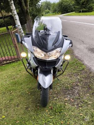 Grey BMW R 1200RT 2011 in Silute, with an engine capacity of 1.20 L and mileage of 50 thousand km for 5499 €, photo 3 on AUTOMOTO.COM.LV