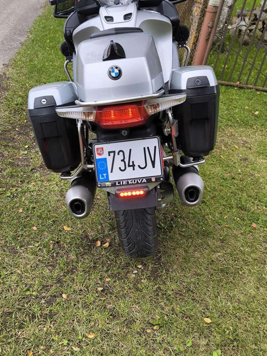 Grey BMW R 1200RT 2011 in Silute, with an engine capacity of 1.20 L and mileage of 50 thousand km for 5499 €, photo 4 on AUTOMOTO.COM.LV
